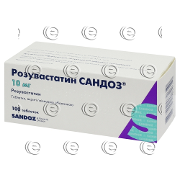💊 Розувастатин Сандоз 10 мг №100 таблетки купить - инструкция, цена ...